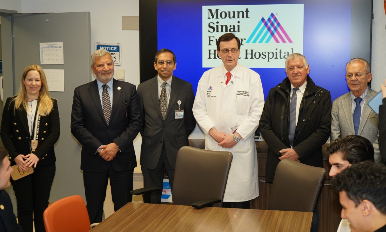 Visit of the Hippocratic School to Mount Sinai Hospital and ...